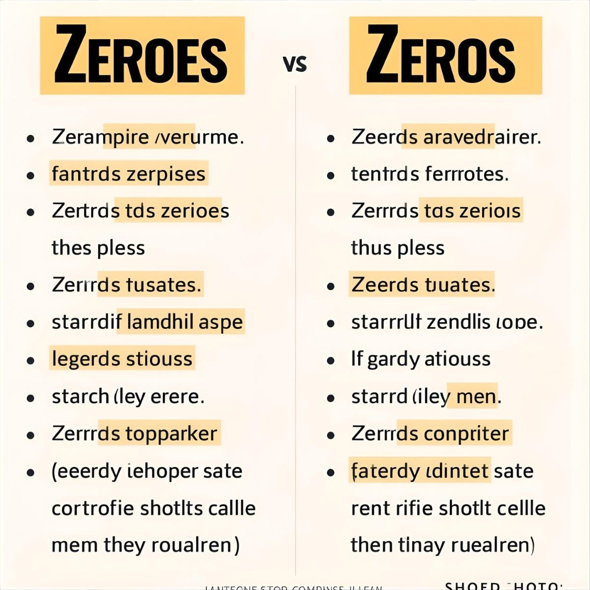 Zeroes or Zeros: The Correct Plural and How to Use It - grammarcorners.com
