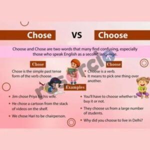 Chose or Choose? Learn the Difference Easily - grammarcorners.com