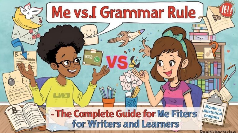 Me vs I Grammar Rule–Complete Guide for Writers and Learners ...