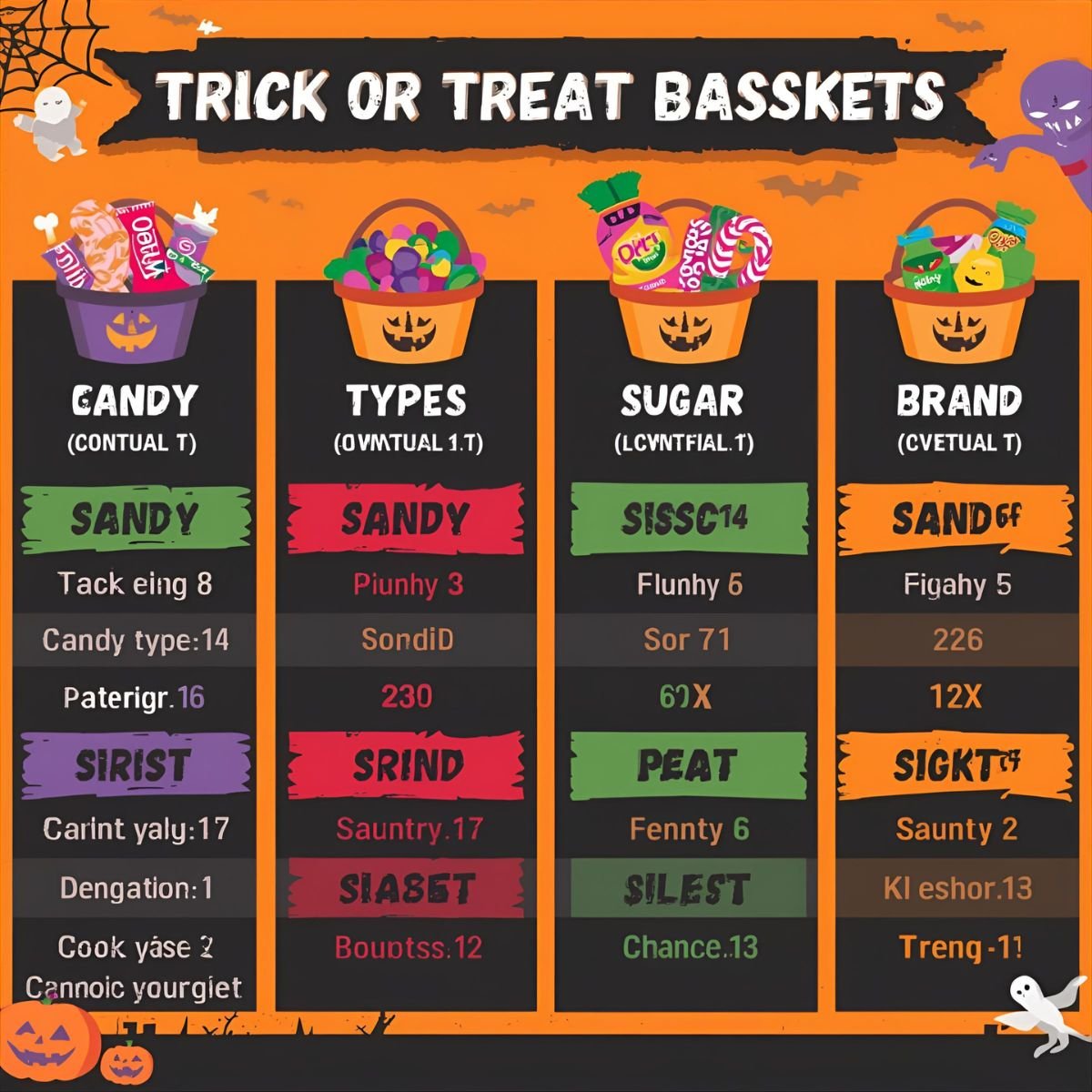 Trick or Treat Basket–Complete Hallowen Guide for Kids&Adults ...